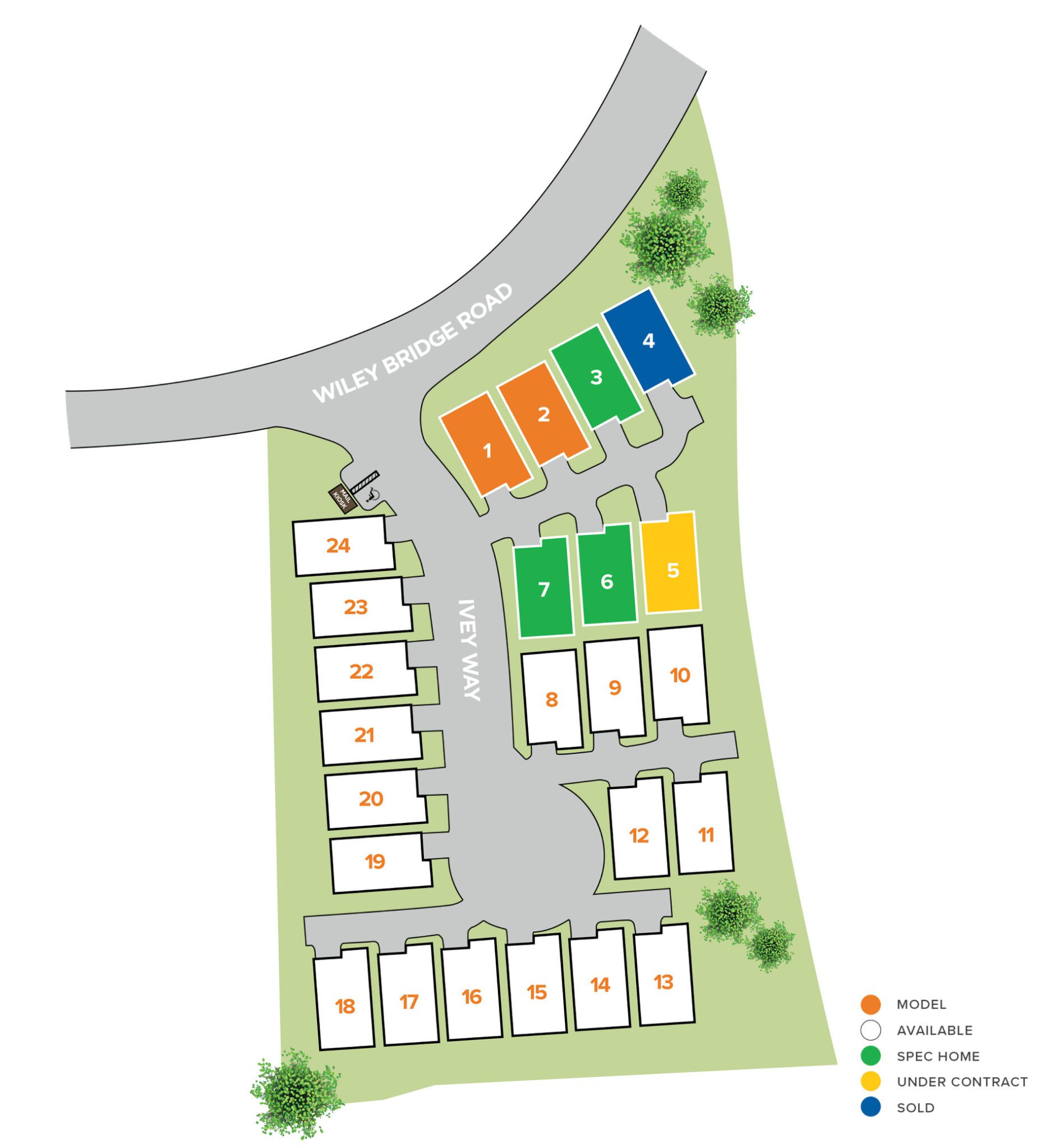 WYL Site Map Drawing FOR SITES - Heatherland Homes